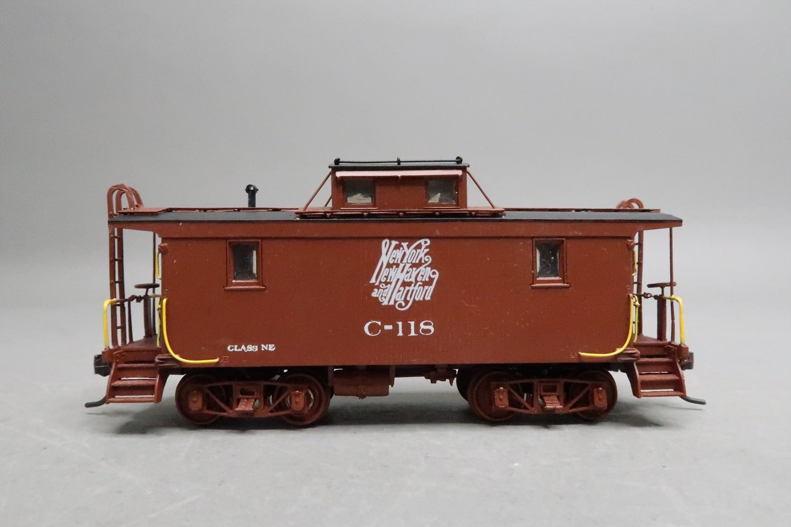 HO Brass Model - OMI 1214 NH New Haven NE Wood Caboose #C-118 - Custom ...
