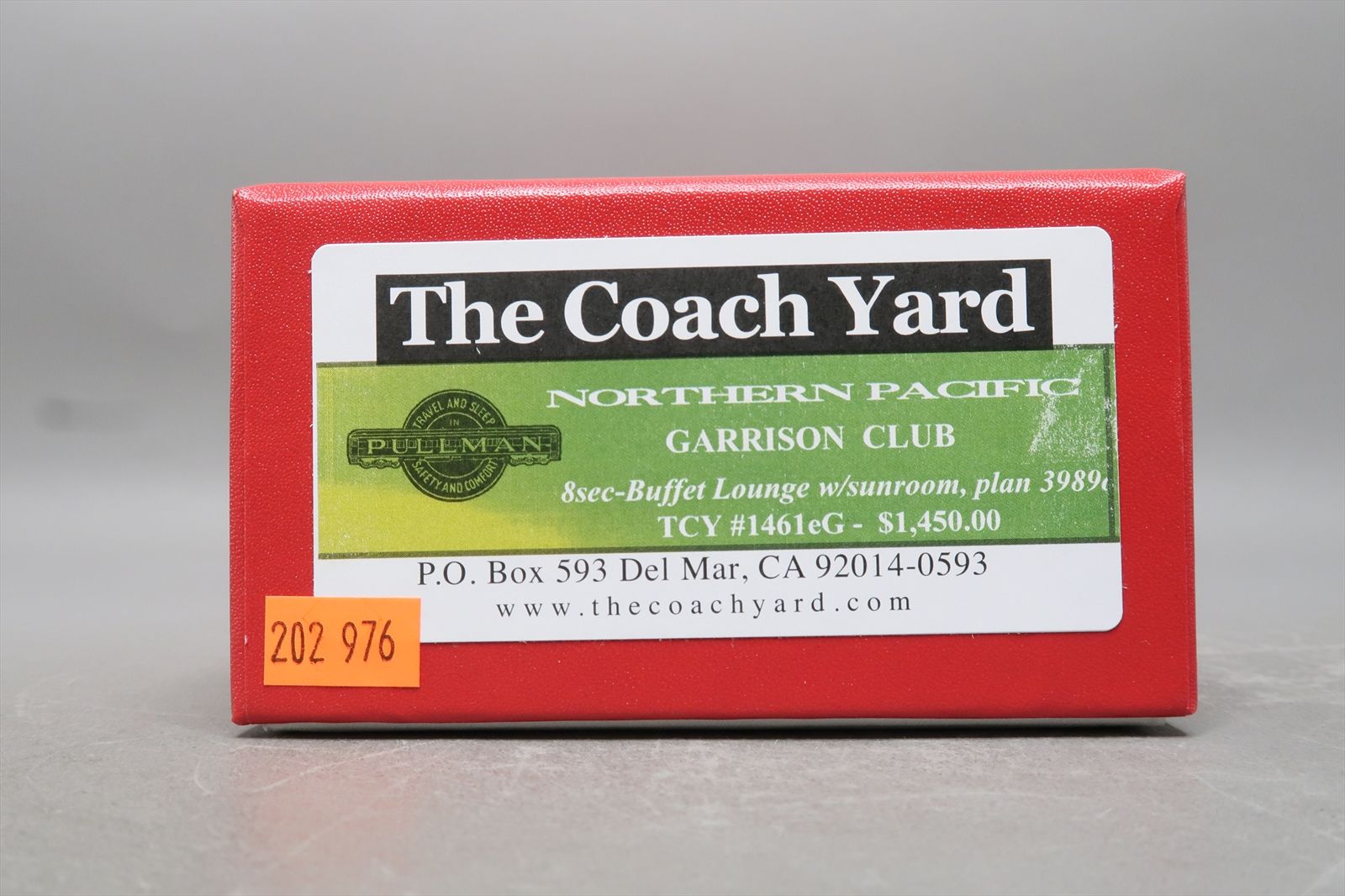 HO Brass Model - TCY 1461eG NP Northern Pacific HW 8 Section Buffet ...