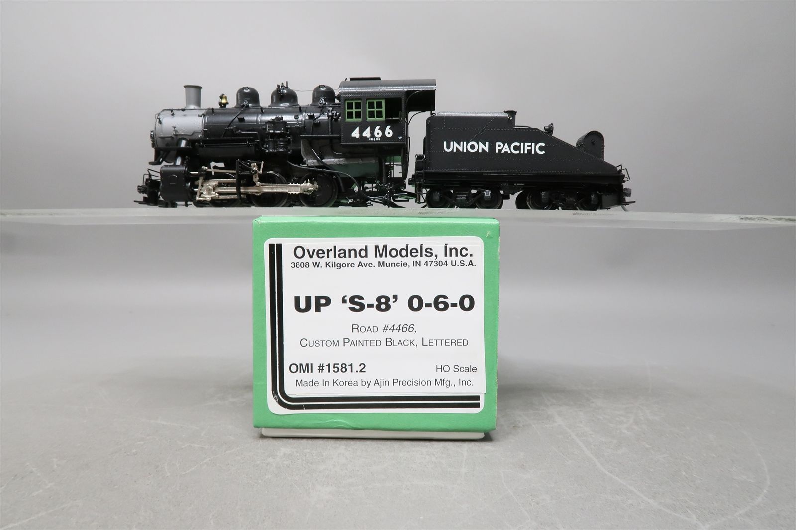 HO Brass Model - OMI 1581.2 UP Union Pacific 0-6-0 #4466 - F/P - 1995 ...