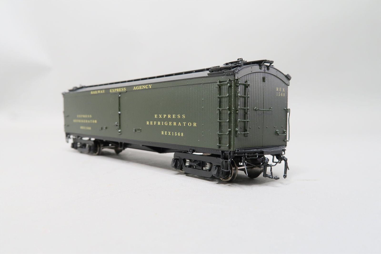HO Brass Model - PSC 17806-7 REA Railway Express Reefer 53' BR Class ...