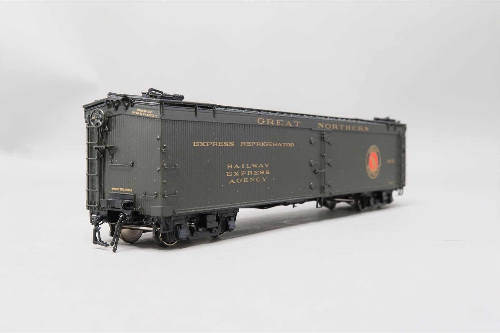 HO Brass Model - SSL GNEX02 GN Great Northern 50' Express Reefer #1919 ...