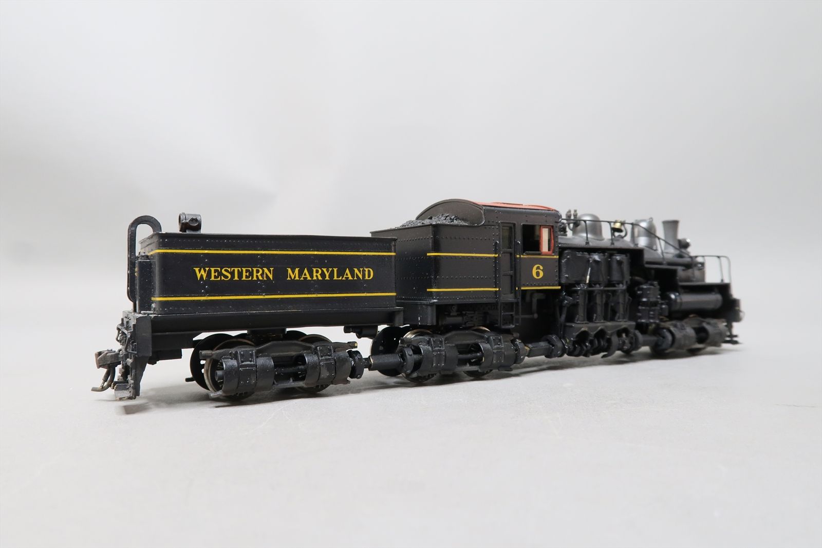 HO Brass Model - MG Max Gray WM Western Maryland 3-Truck Shay #6 ...
