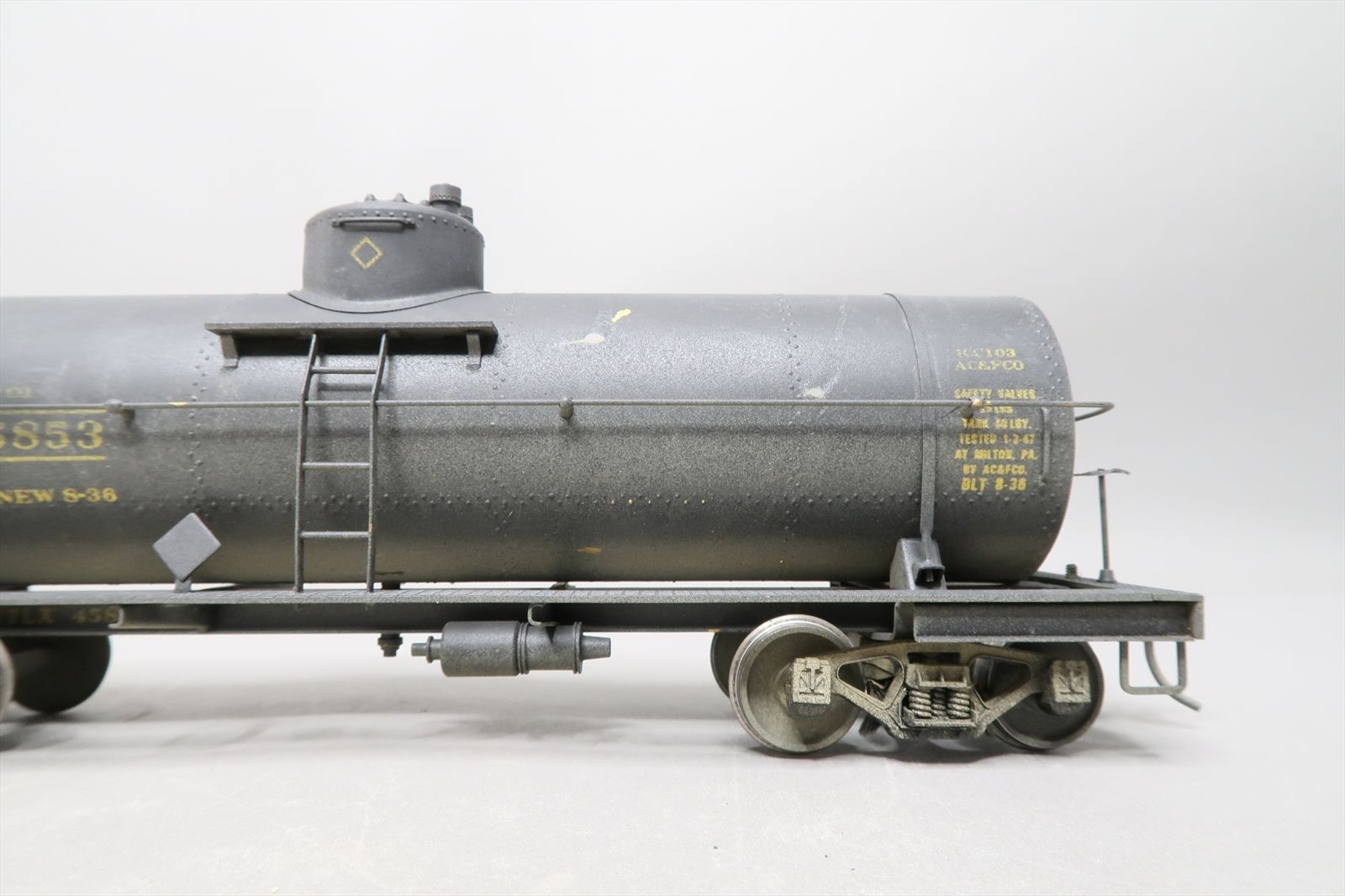 O Brass Model - USH 301 UTLX 8000 Gallon Single Dome Tank Car #45853 ...