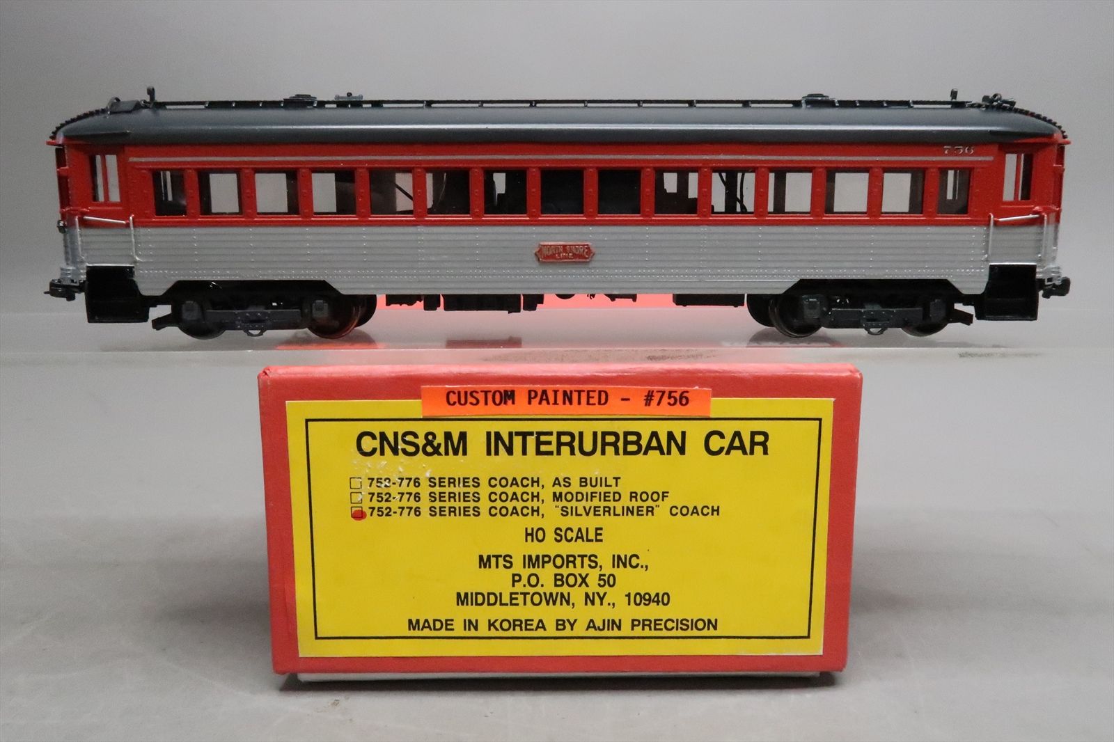 HO Brass Model - MTS CNS&M Chicago North Shore & Milwaukee Interurban ...