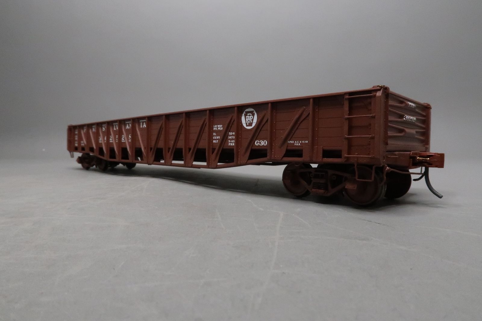 O Brass Model - PL PL-1250A NYC as PRR Pennsylvania AAR Emergency 70 ...