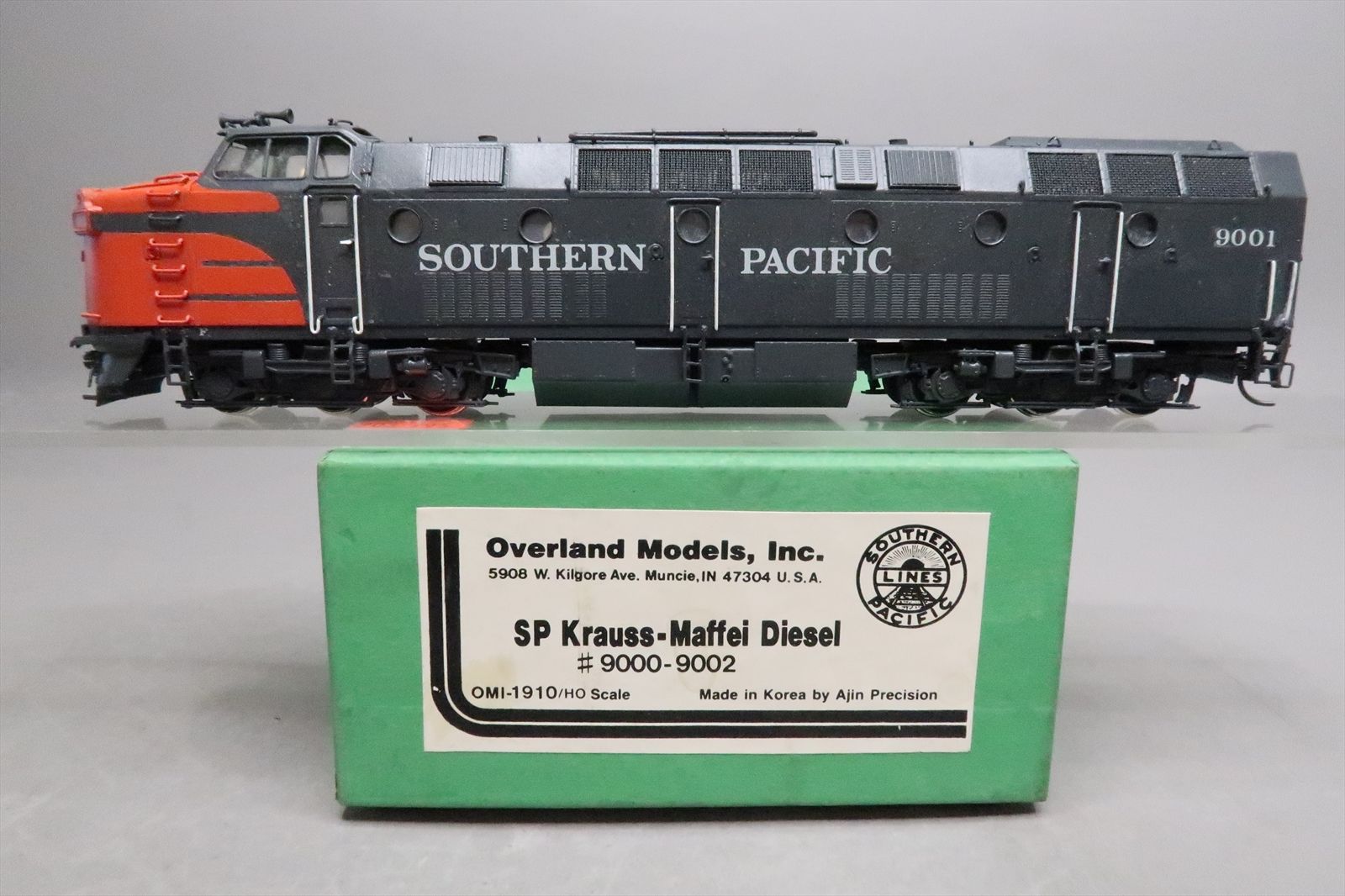 HO Brass Model - OMI 1910 SP Southern Pacific KM Krauss - Maffei #9001 ...