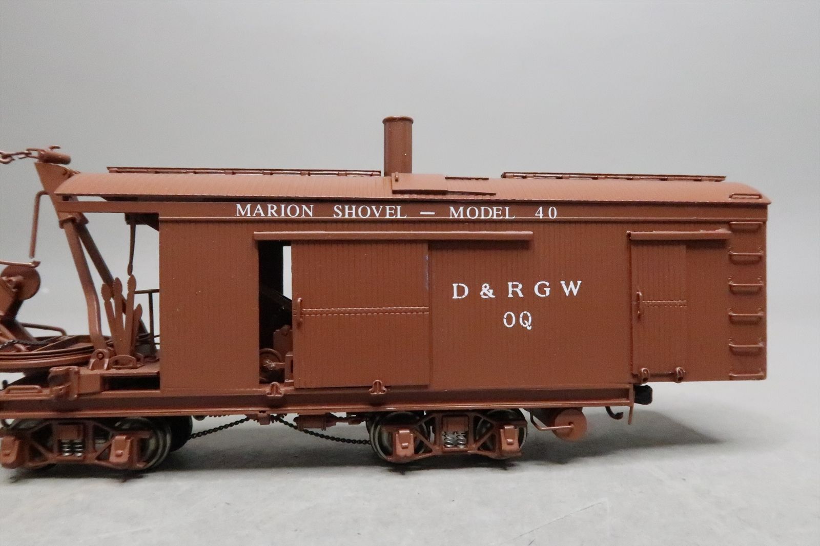 HOn3 Brass Model - TCW Car Works D&RGW Rio Grande OQ Marion Shovel ...