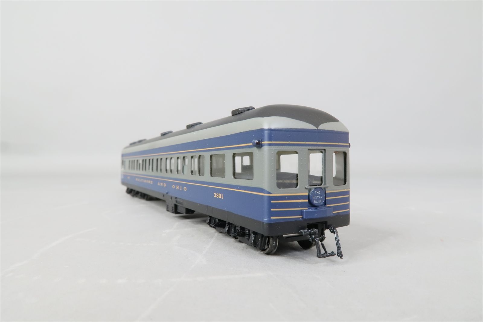 HO Brass Model - MTS B&O Baltimore & Ohio Royal Blue 8 Car Passenger ...