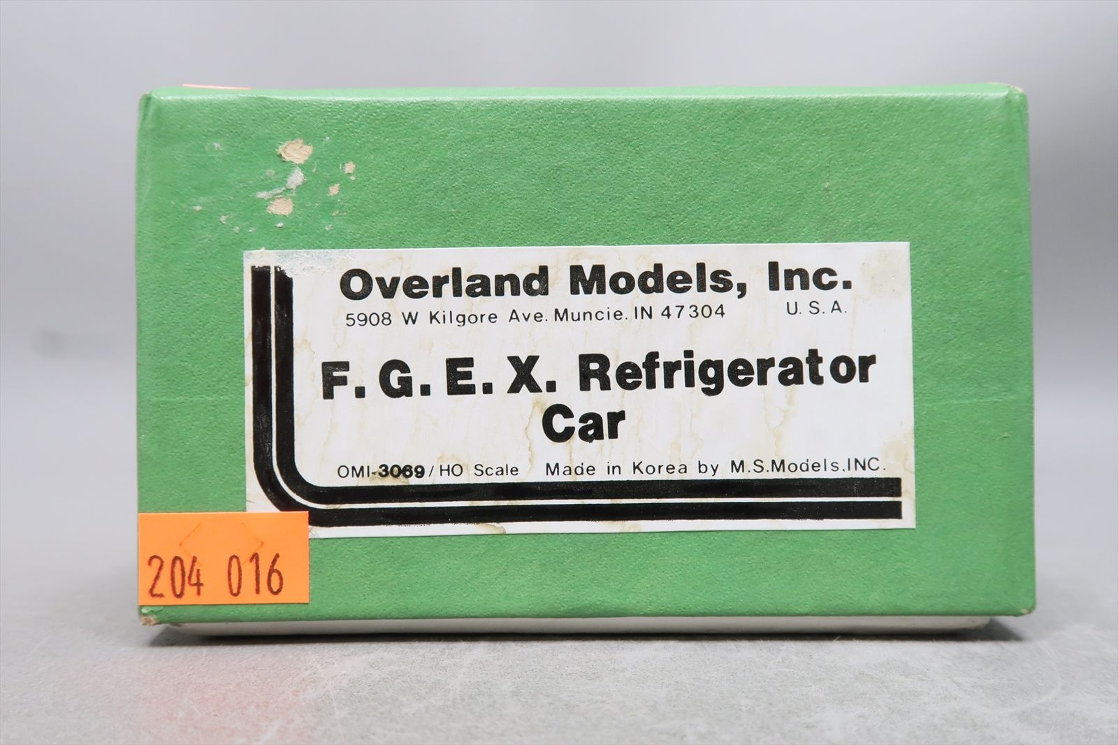 HO Brass Model - OMI 3069 FGEX PRR Pennsylvania R7 Reefer Refrigerator ...