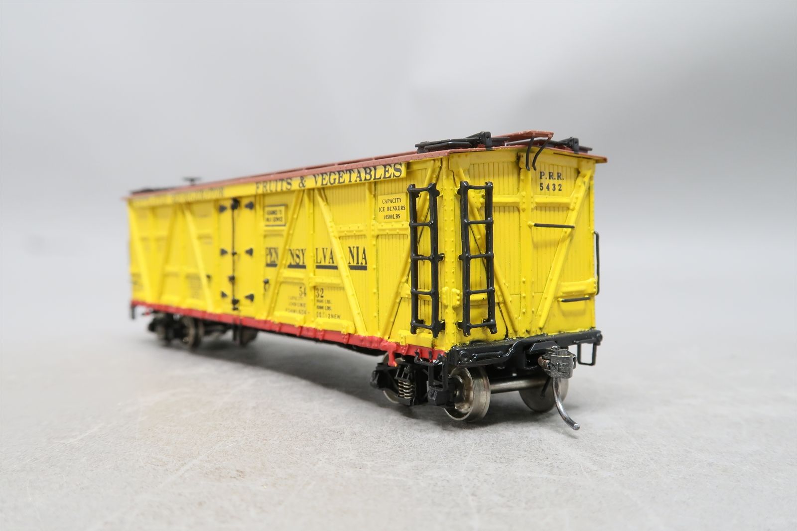 HO Brass Model - OMI 3069 FGEX PRR Pennsylvania R7 Reefer Refrigerator ...