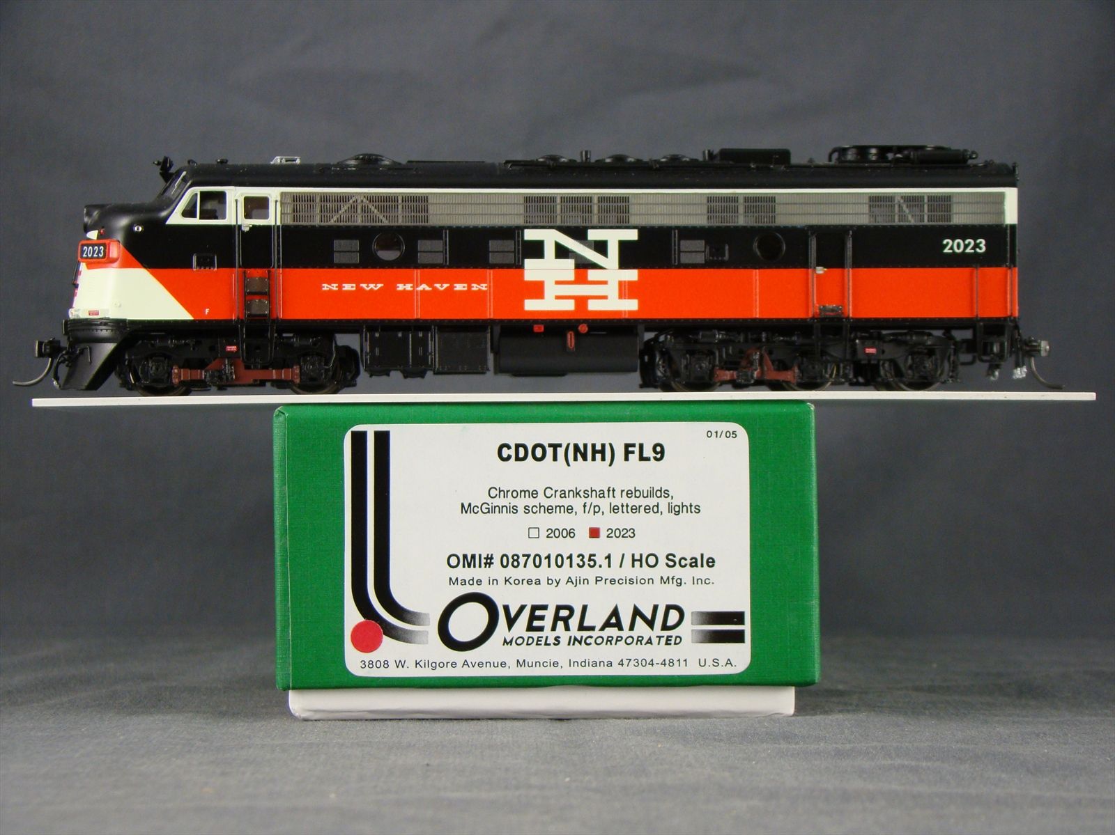 HO OMI NH New Haven FL9 Diesel #2023