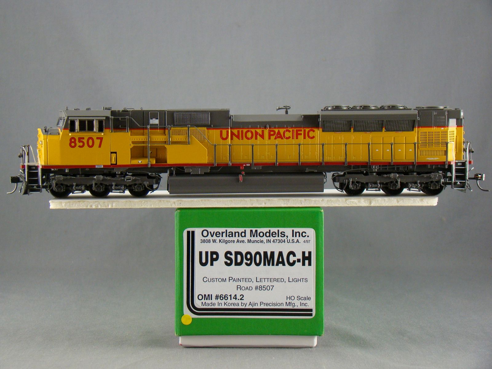 HO OMI UP SD90MAC #8507 Union Pacific