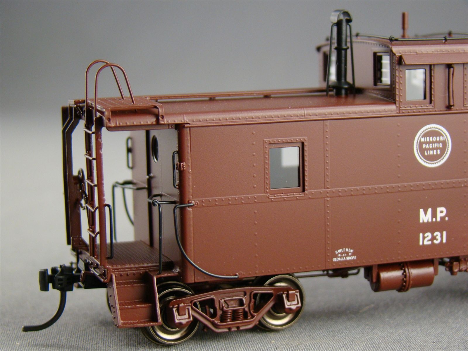 HO OMI MP Missouri Pacific Steel Caboose #1231