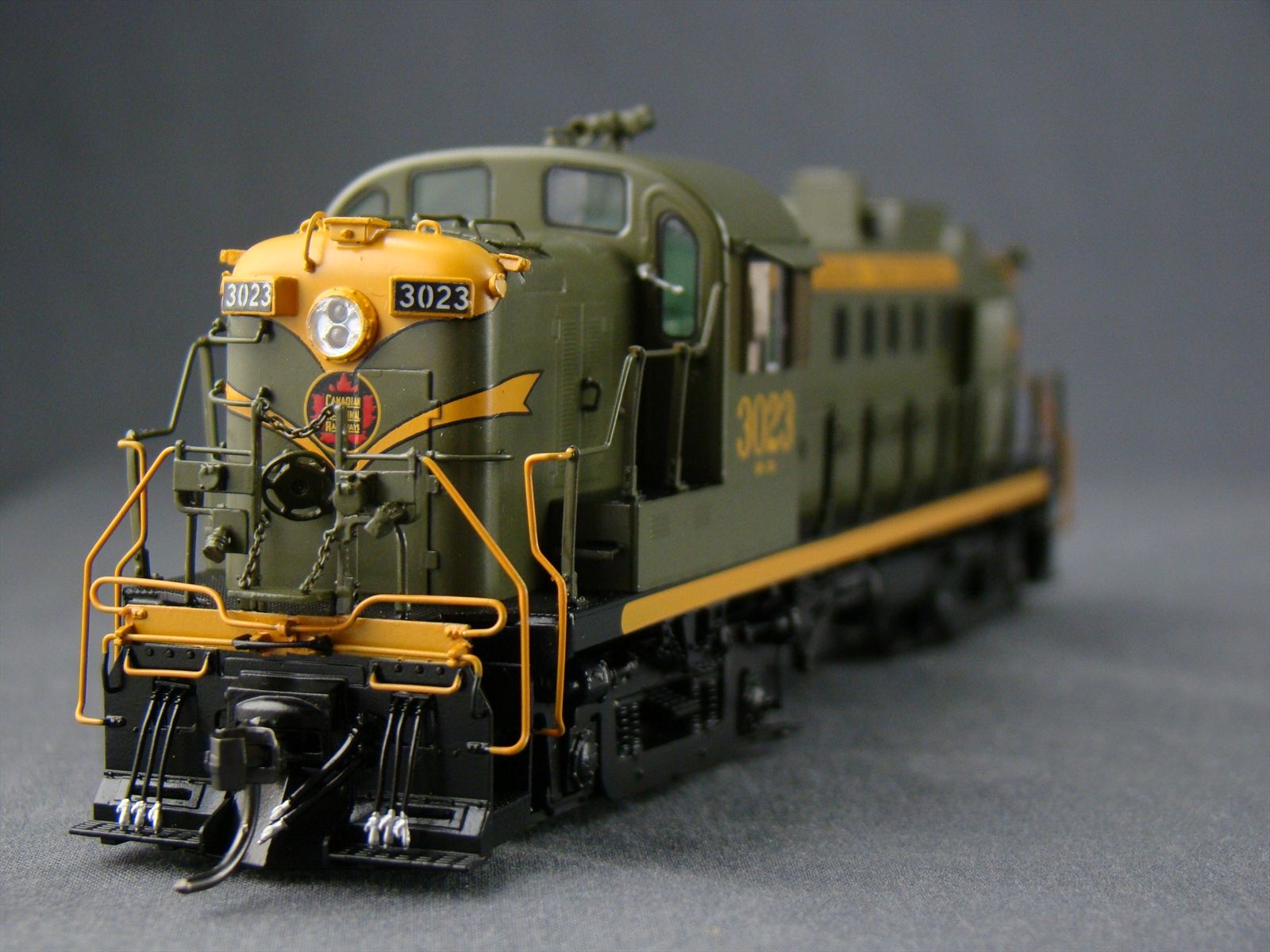 HO OMI CN Canadian National ALCO MLW RS-3 #3023 DCC/DC