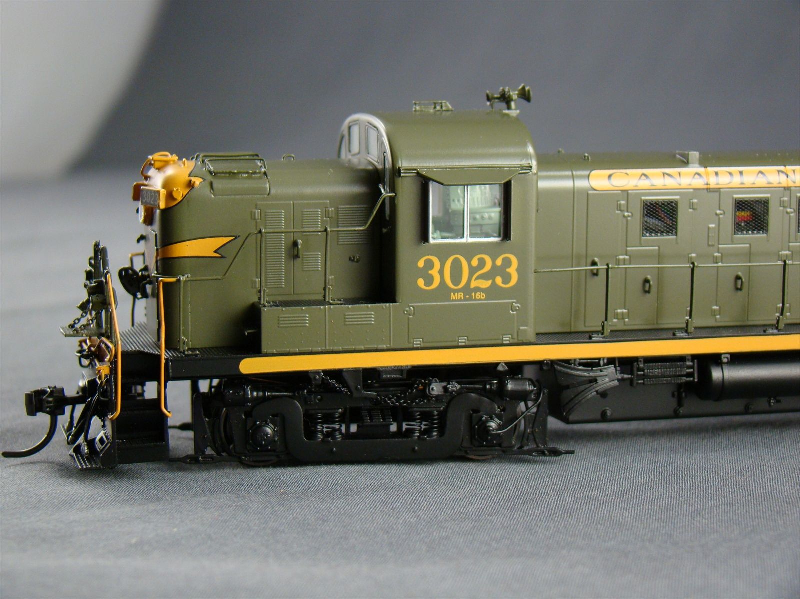 HO OMI CN Canadian National ALCO MLW RS-3 #3023 DCC/DC