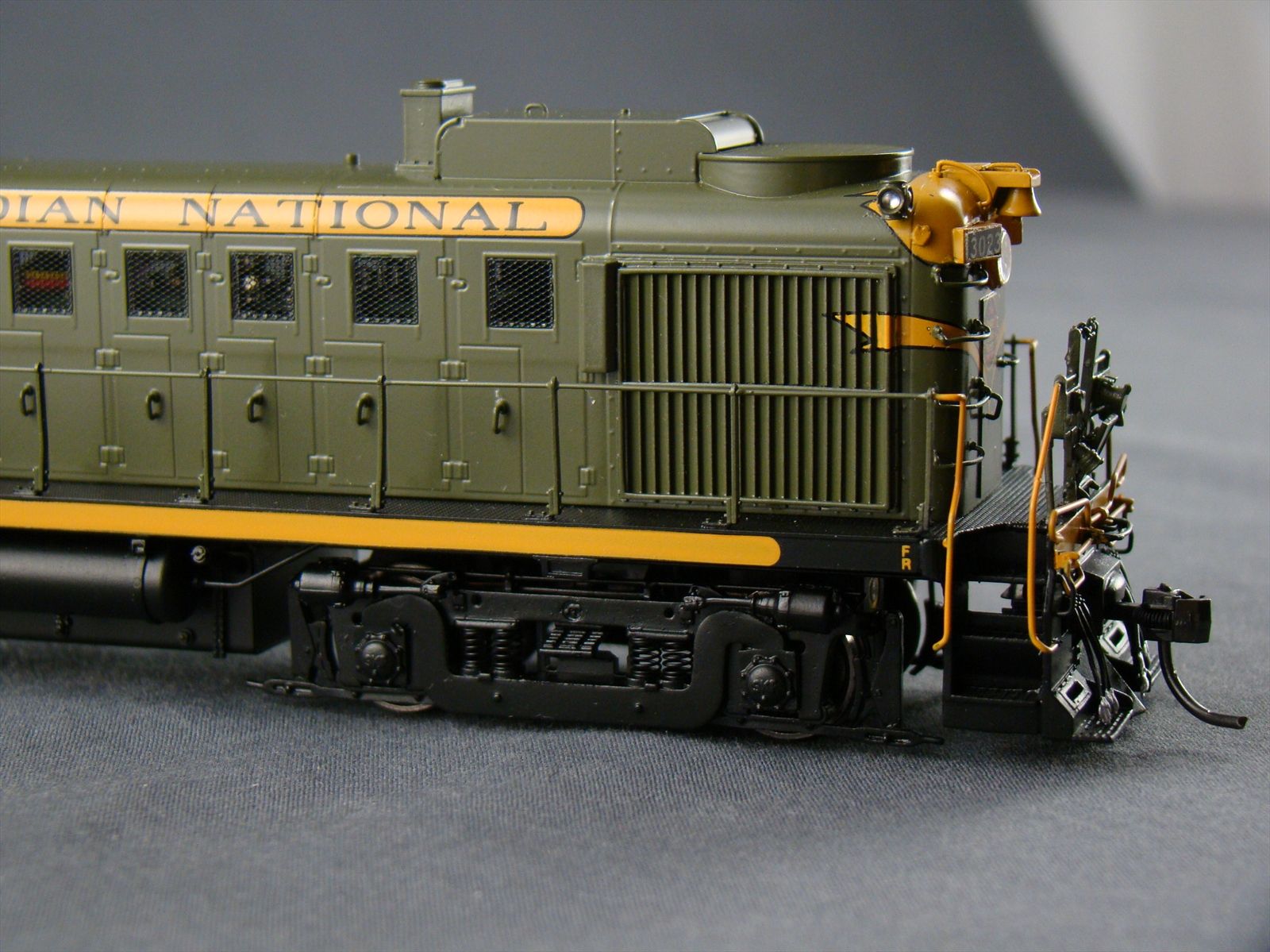 HO OMI CN Canadian National ALCO MLW RS-3 #3023 DCC/DC