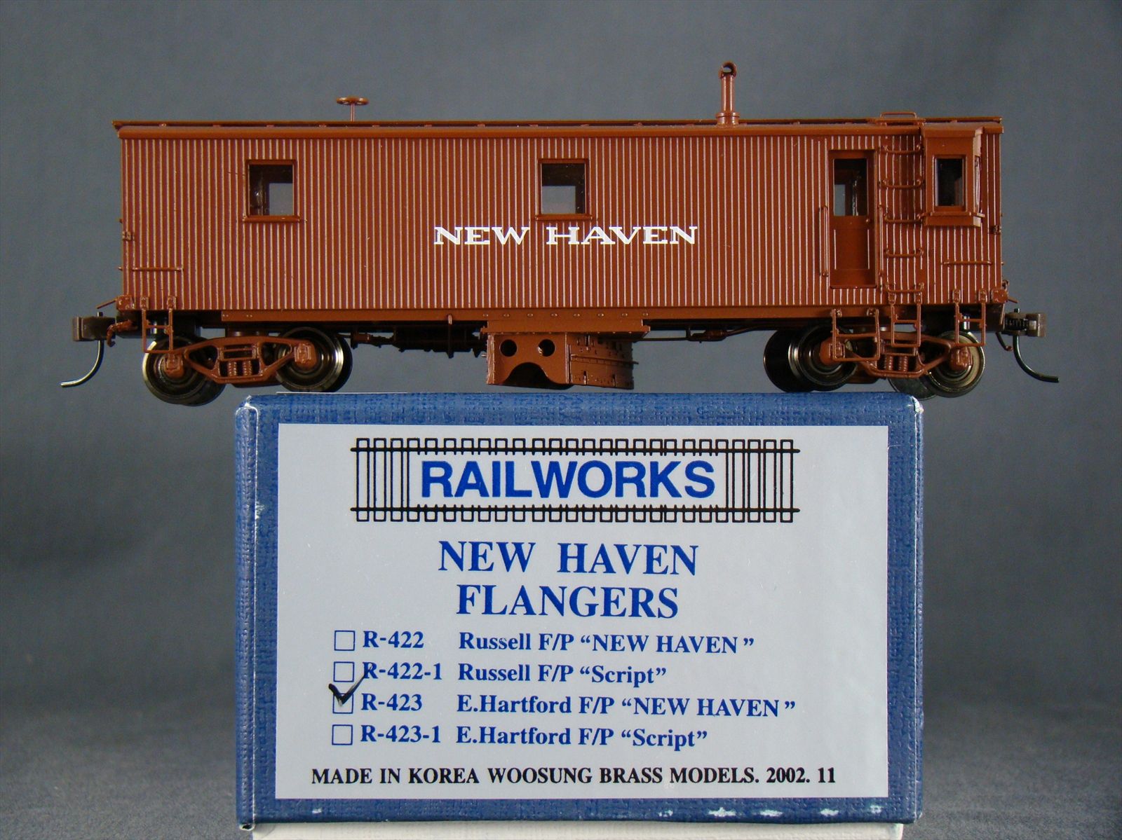 HO Railworks New Haven Flanger E. Hartford