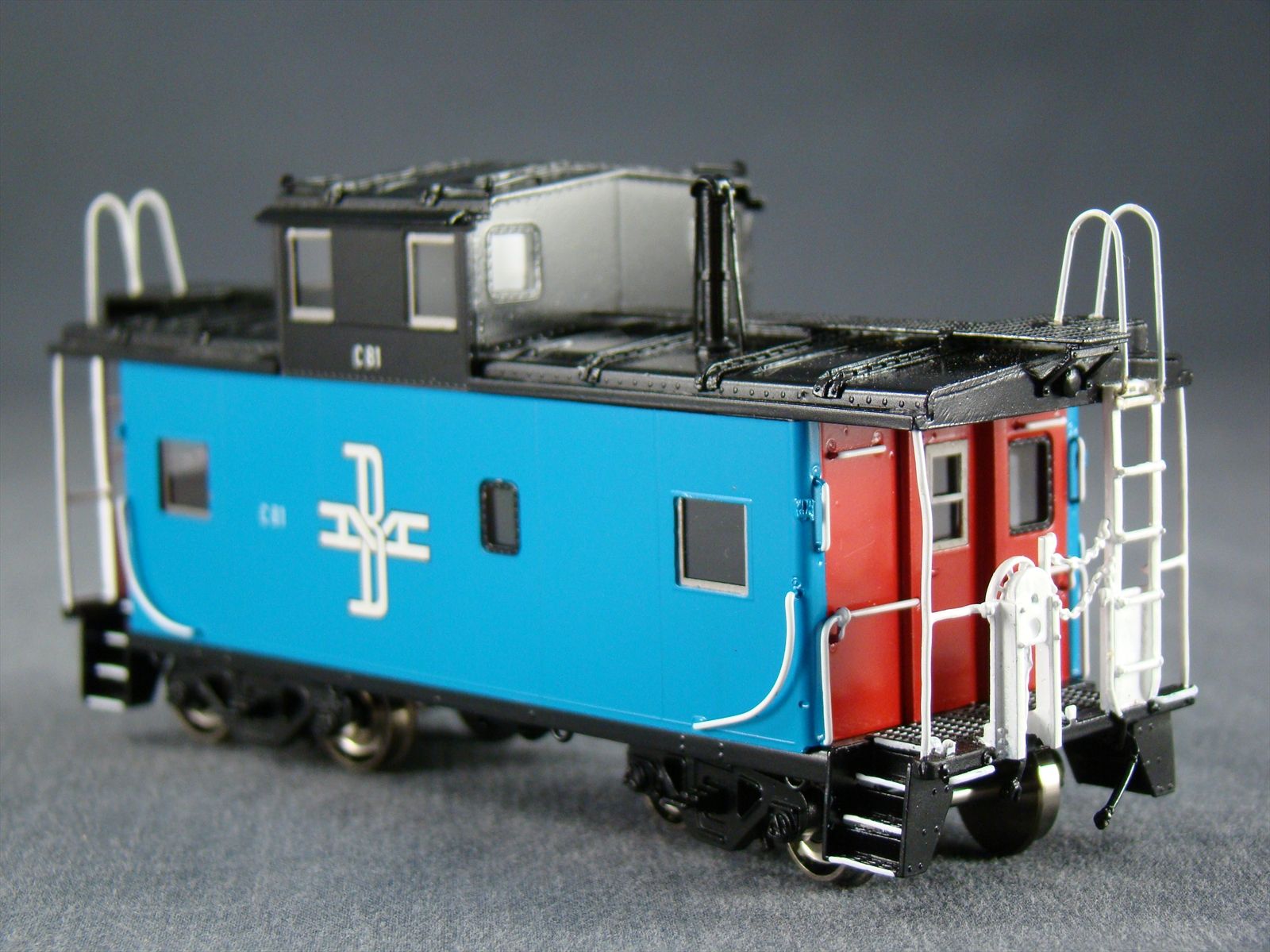 HO OMI B&M Steel Caboose #C-81