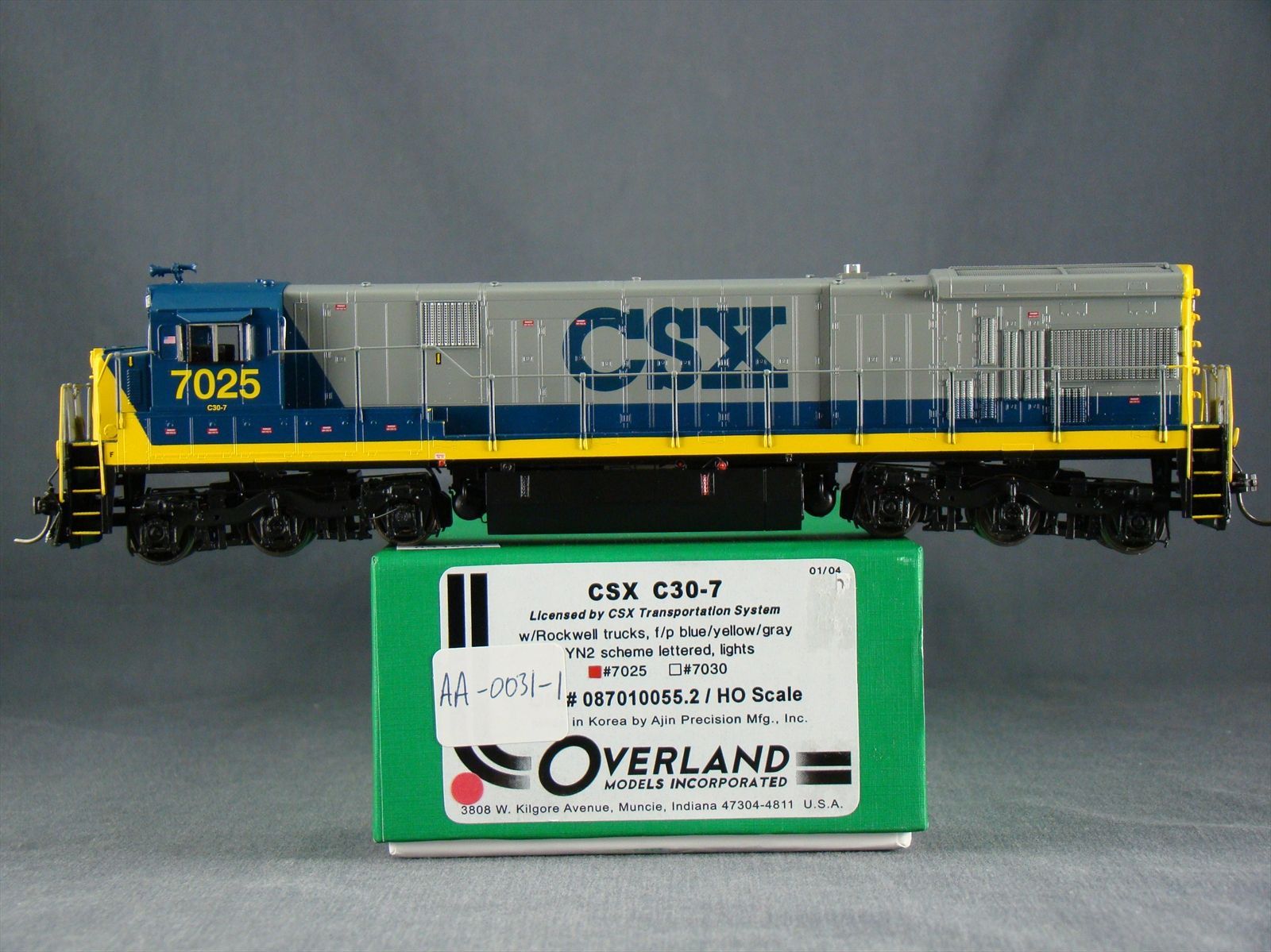 HO OMI CSX C30-7 #7025