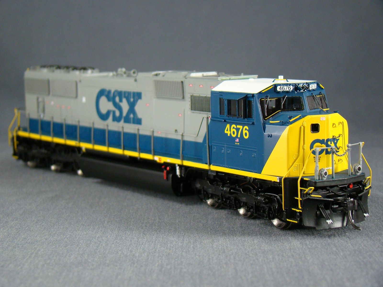 HO OMI CSX SD70M #4676 Ex-EMD Lease Unit