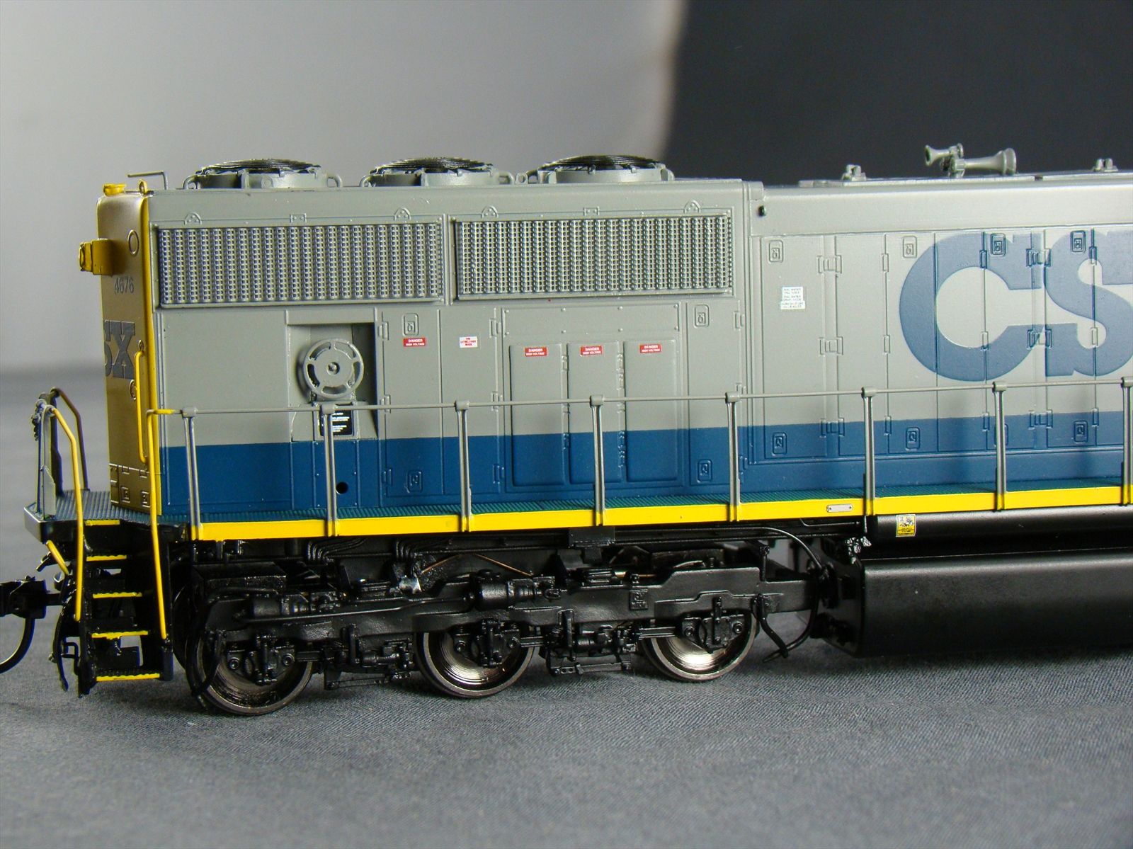 HO OMI CSX SD70M #4676 Ex-EMD Lease Unit