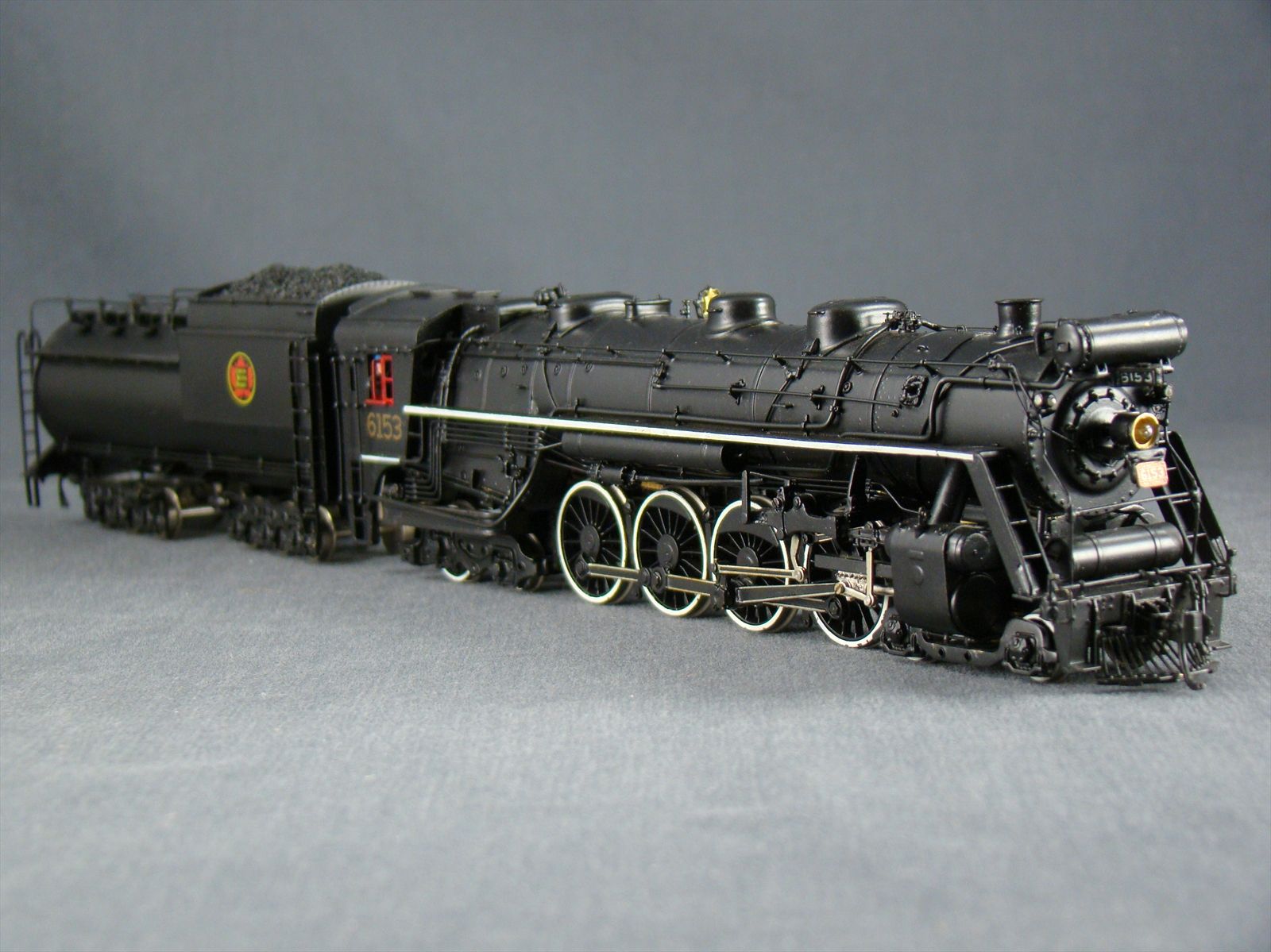 HO VH CNR U-2-c 4-8-4 #6153 CUSTOM Canadian National