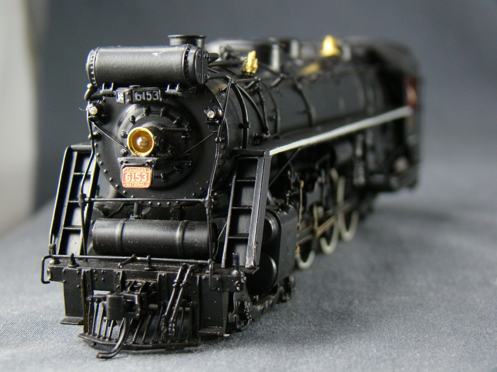 HO VH CNR U-2-c 4-8-4 #6153 CUSTOM Canadian National