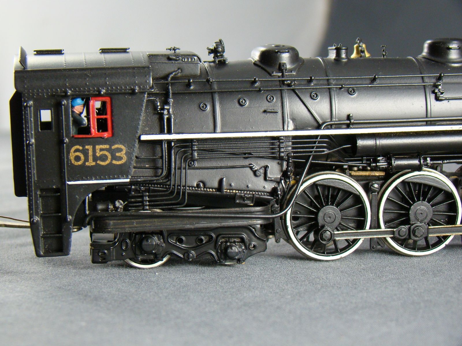 HO VH CNR U-2-c 4-8-4 #6153 CUSTOM Canadian National