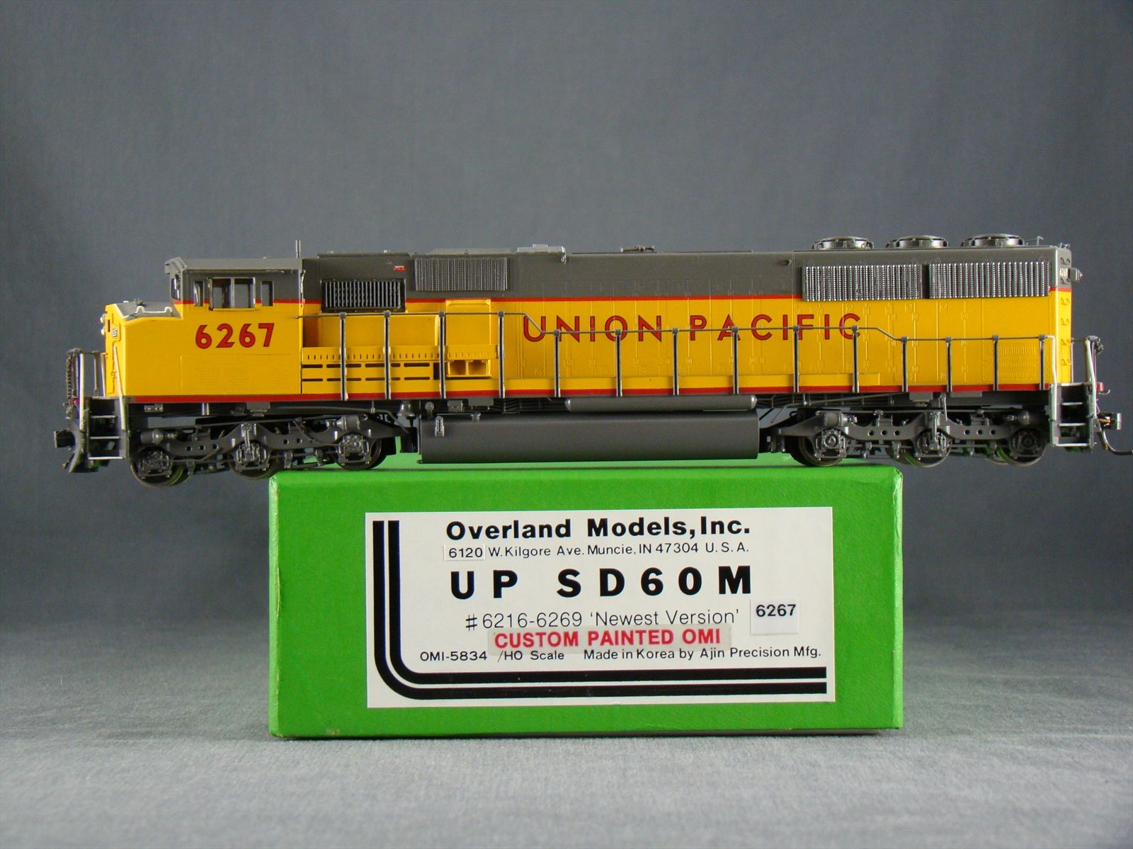 HO OMI UP Union Pacific SD60M #6267