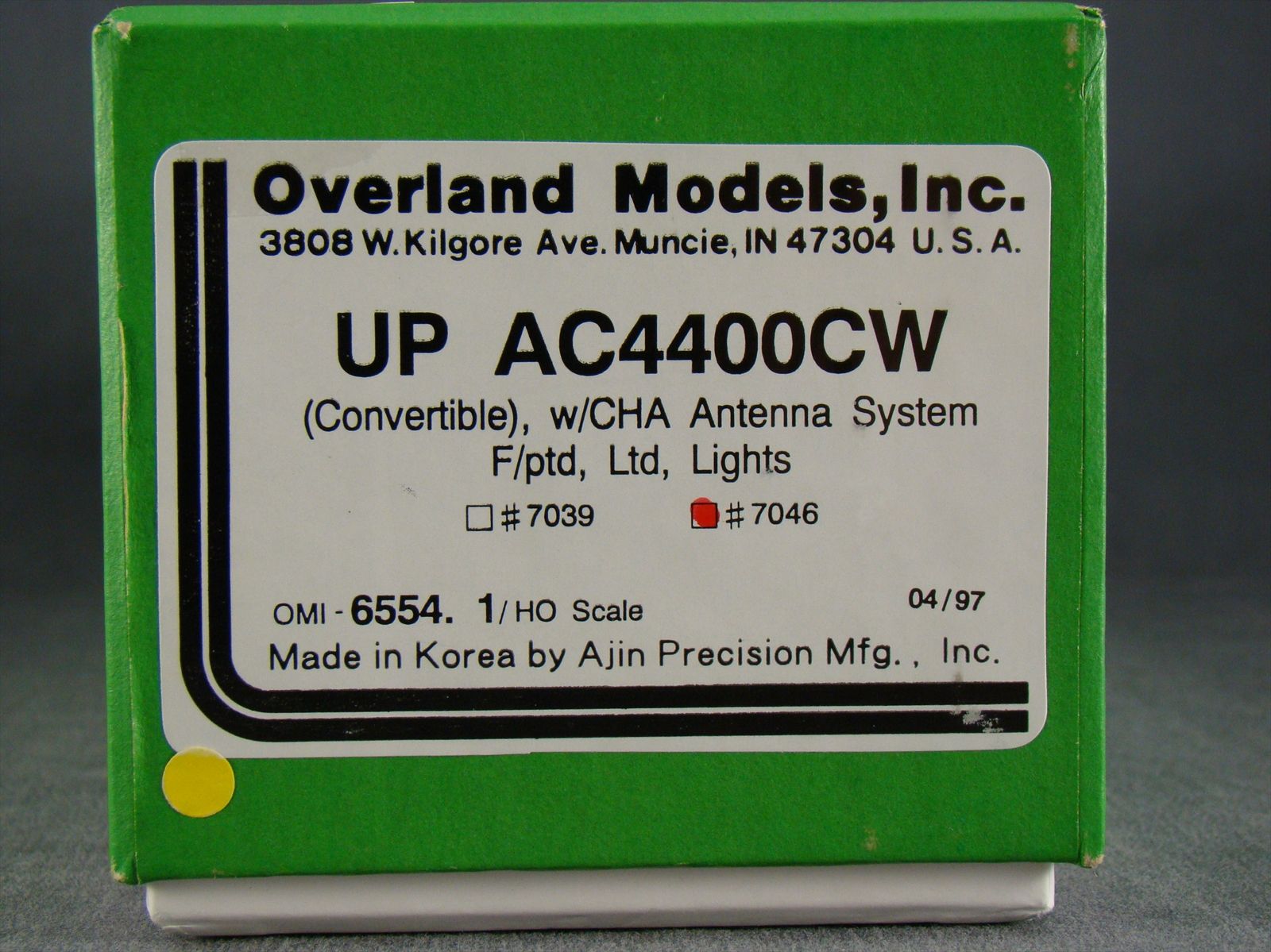 HO OMI UP Union Pacific AC4400CW #7046