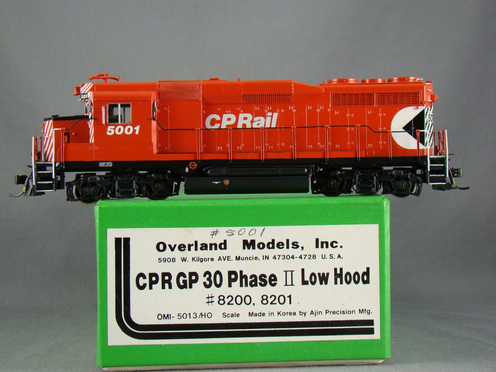 HO OMI CPR Canadian Pacific GP30 Phase II #5001 Custom