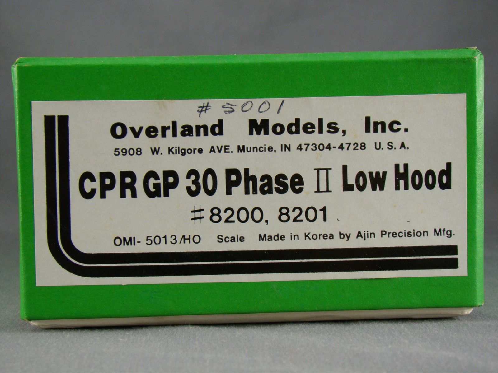 HO OMI CPR Canadian Pacific GP30 Phase II #5001 Custom