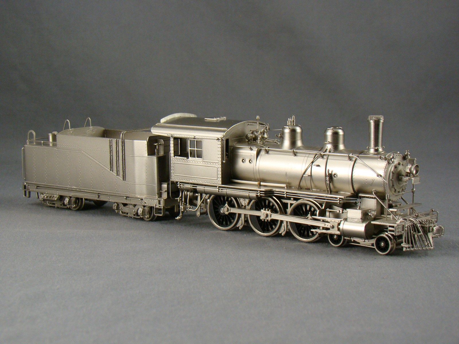 HO PFM GN Great Northern 4-6-0 E-6 - PILOT - SILVER PLATED