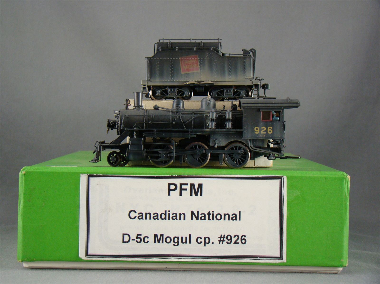 HO PFM CN Canadian National 2-6-0 D-5c Mogul #926 c/p