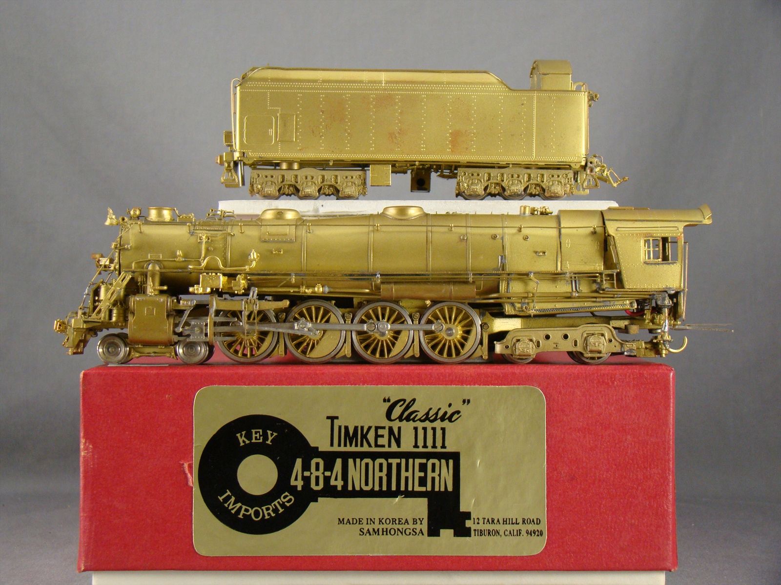 HO Key Imports NP Timken 4-8-4 A-1 Northern #1111 u/p