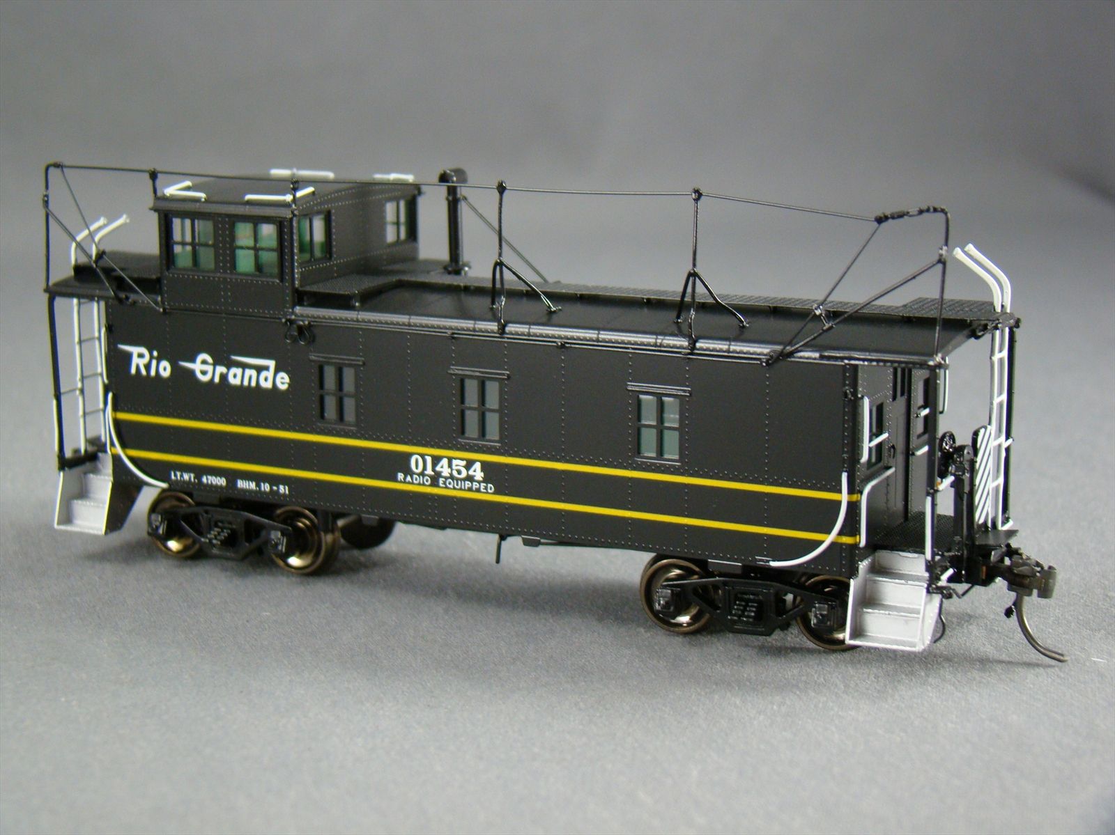 HO OMI AB-1115-2 D&RGW Rio Grande Caboose #01454