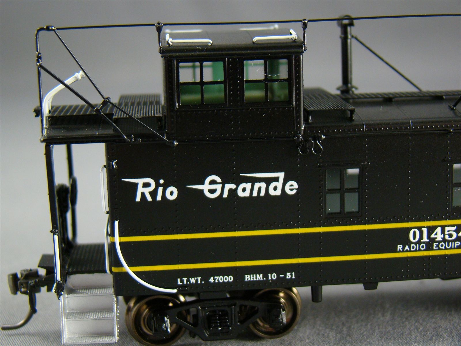 HO OMI AB-1115-2 D&RGW Rio Grande Caboose #01454