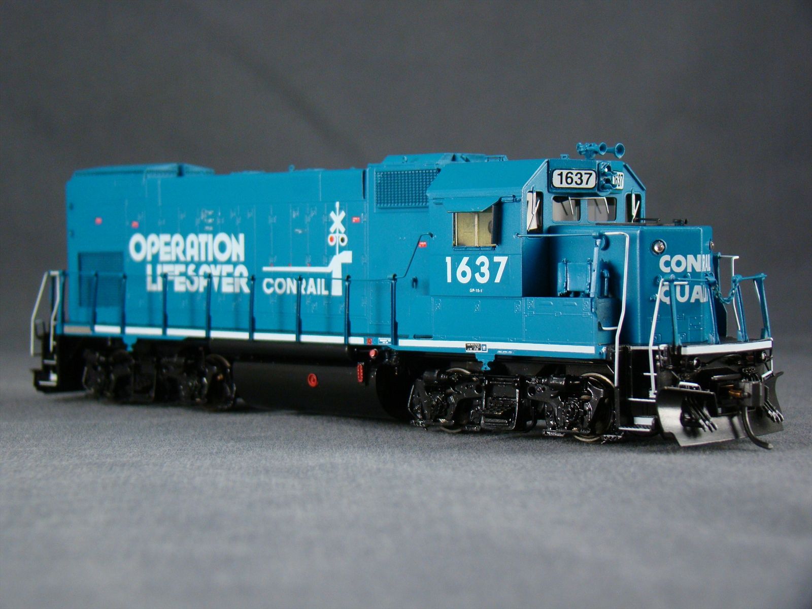 HO OMI 6747.2 Conrail EMD GP15-1 #1637 c/p