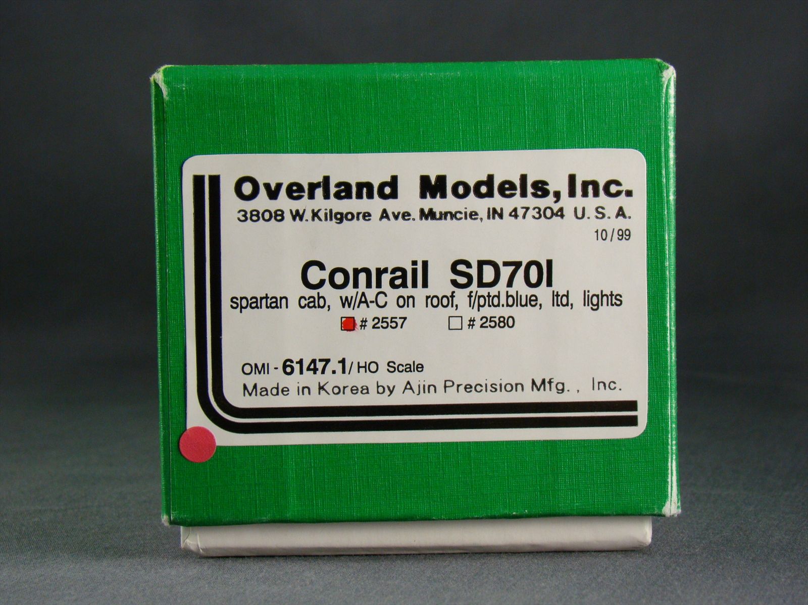 HO OMI 6147.1 Conrail SD70I Diesel #2557