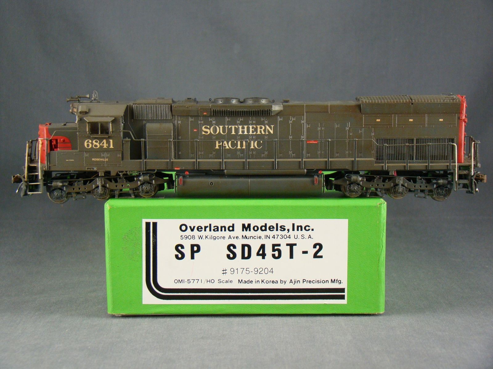 HO OMI 5771 Custom Weathered SP Southern Pacific SD45T-2 #6841