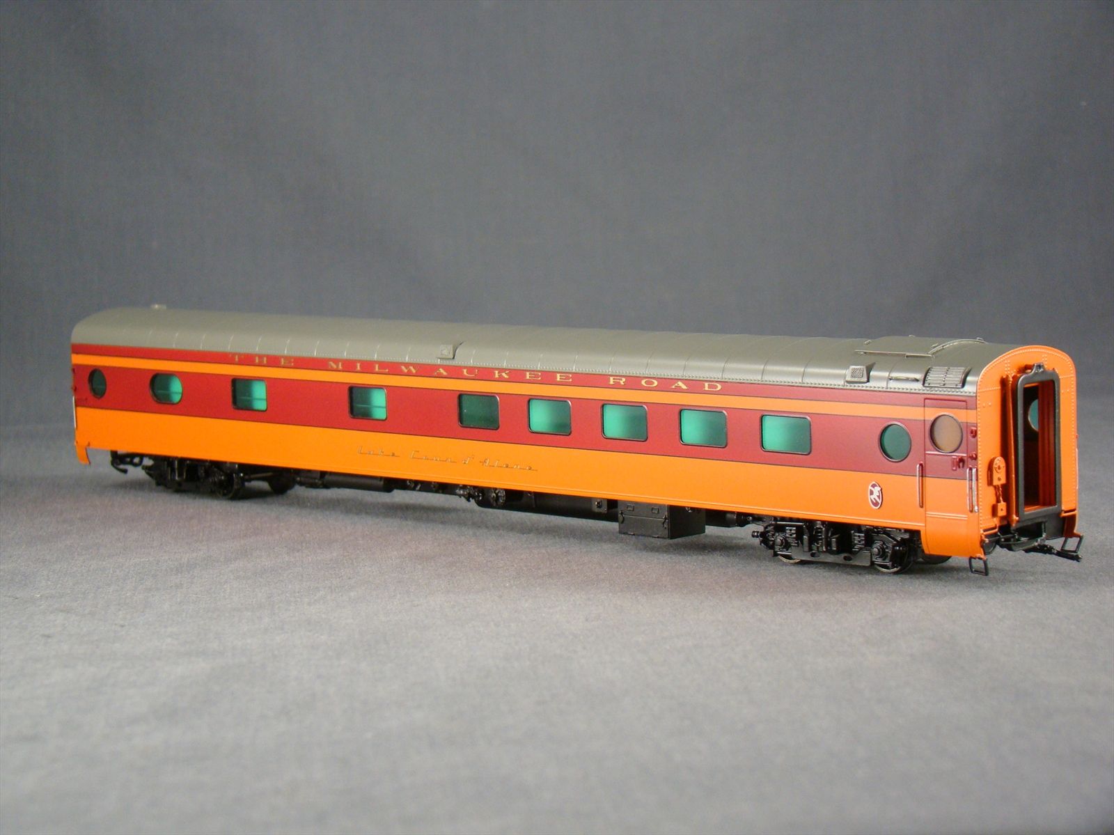 HO SSL Milwaukee Road 1948 Hiawatha LakeCour D' Alene Sleeper