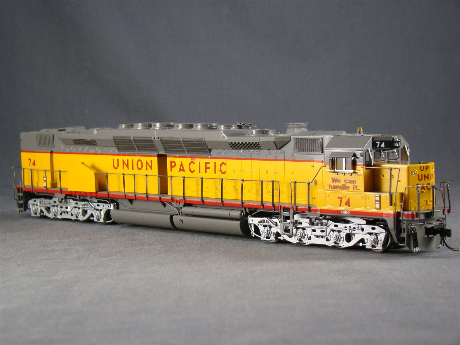 HO OMI 7043.1 UP Union Pacific DD35A #74 Late Run