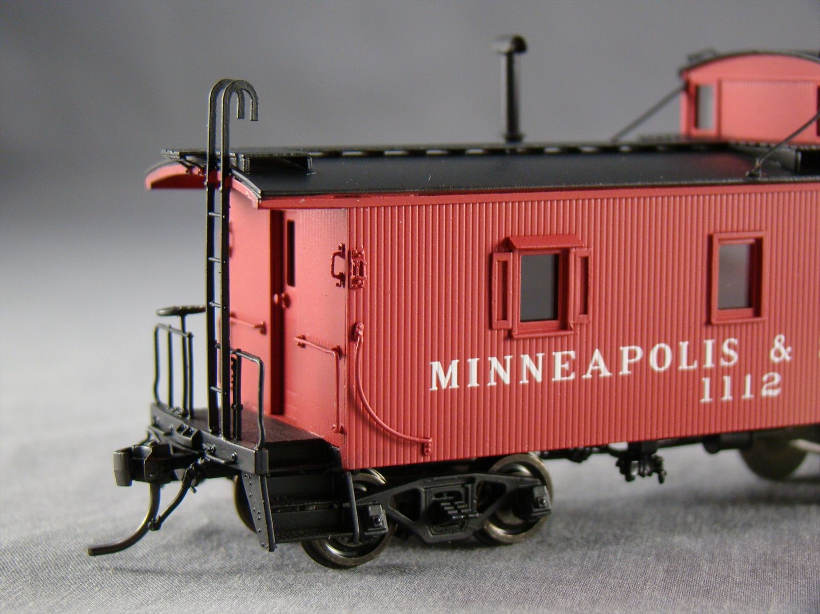 HO DP M&STL Wood Cupola Caboose #1112