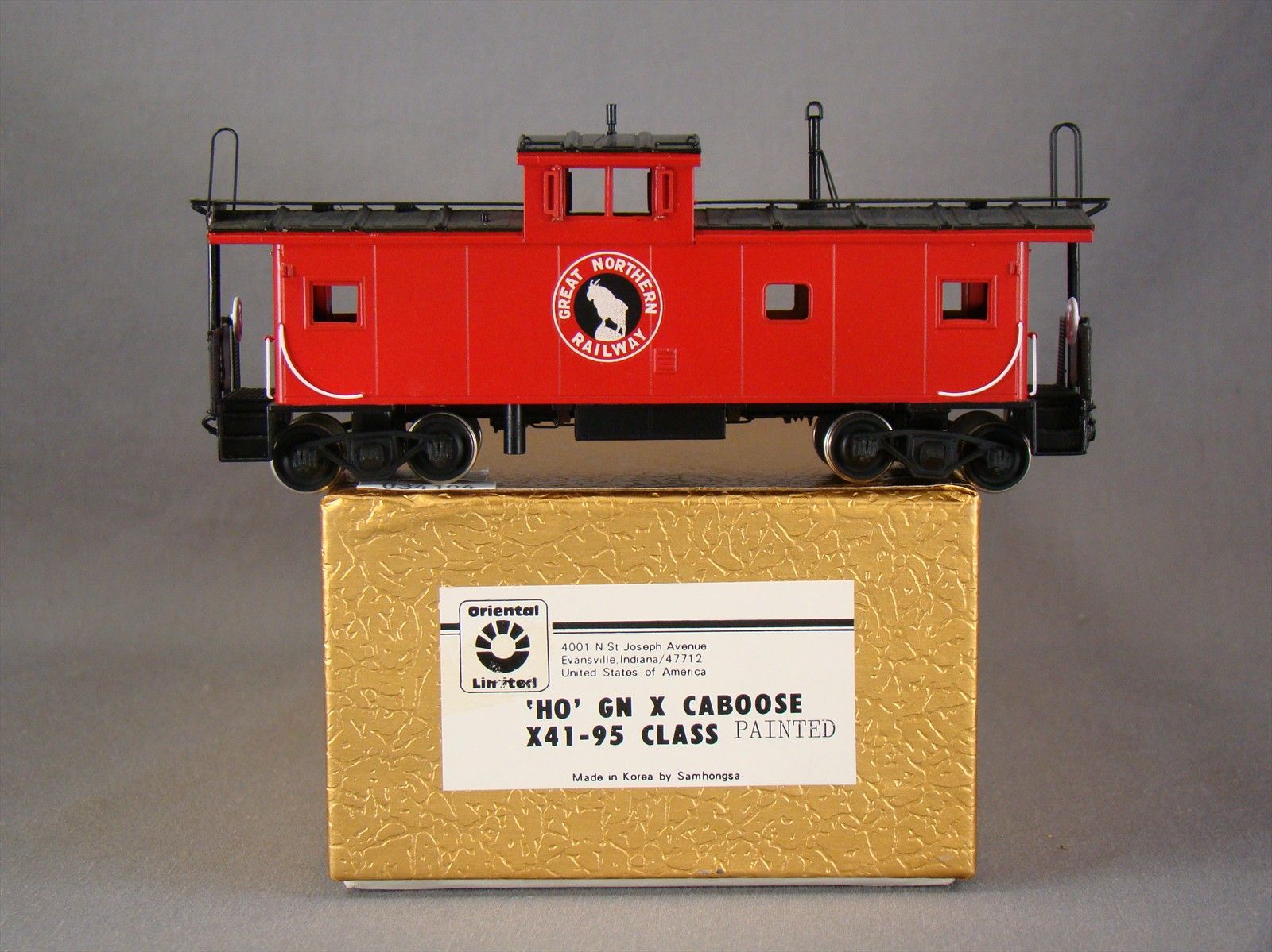 HO Oriental GN Great Northern Caboose X41-95