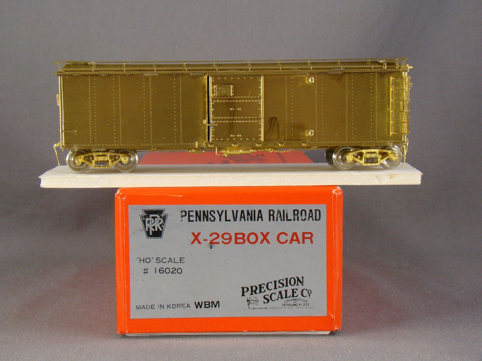 HO PSC 16020 PRR Pennsylvania X-29 Box Car