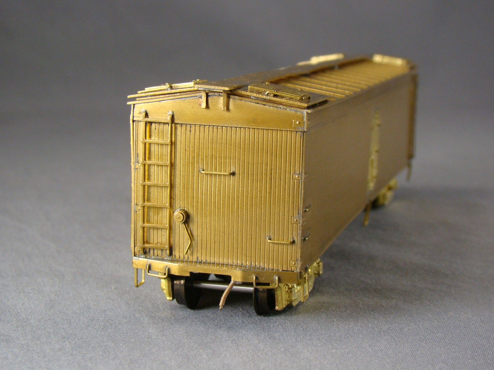 HO Brass Nickel Plate Products 50' Wood Reefer