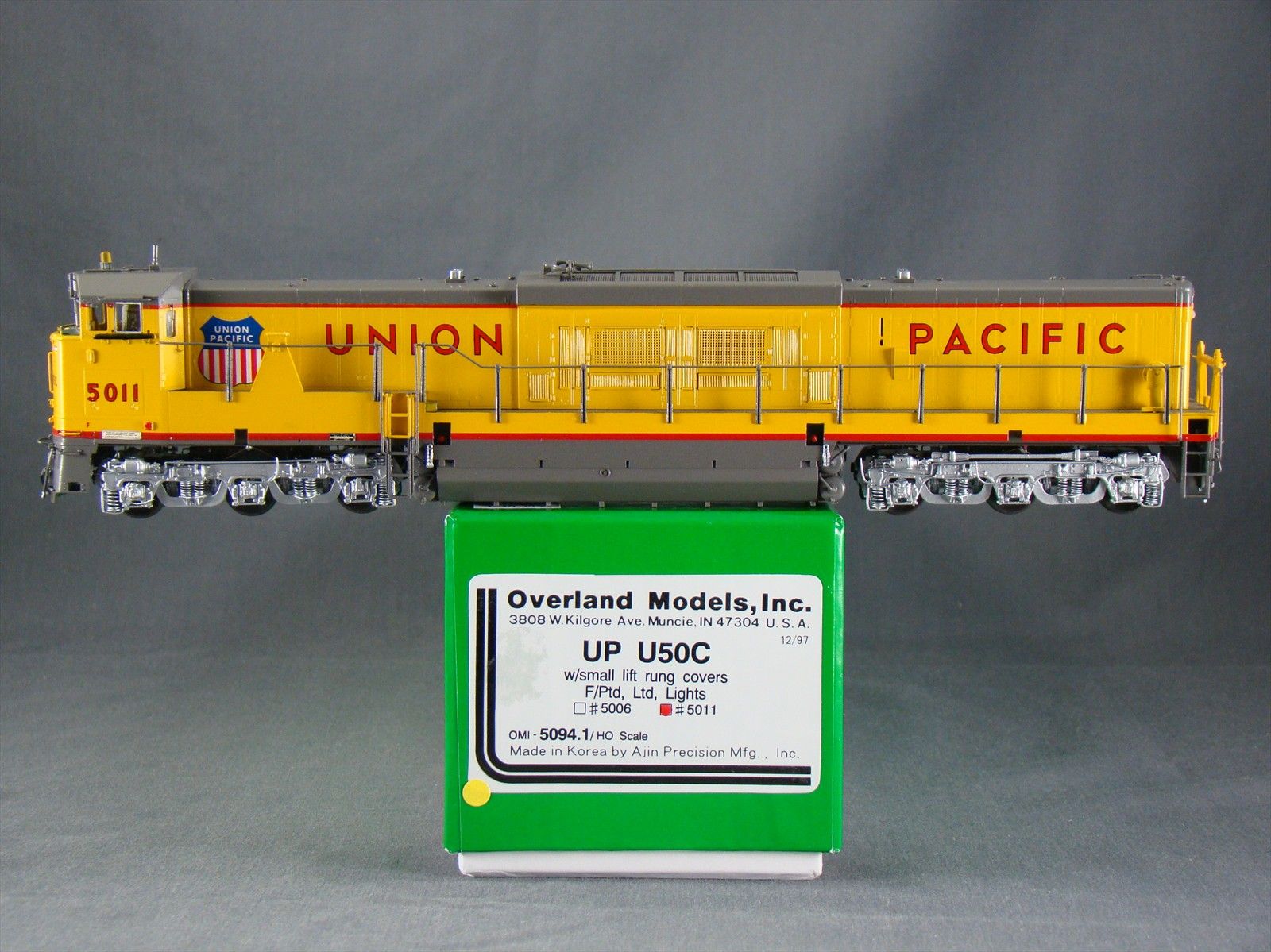 HO Overland OMI 5094.1 UP Union Pacific U50C Diesel #5011