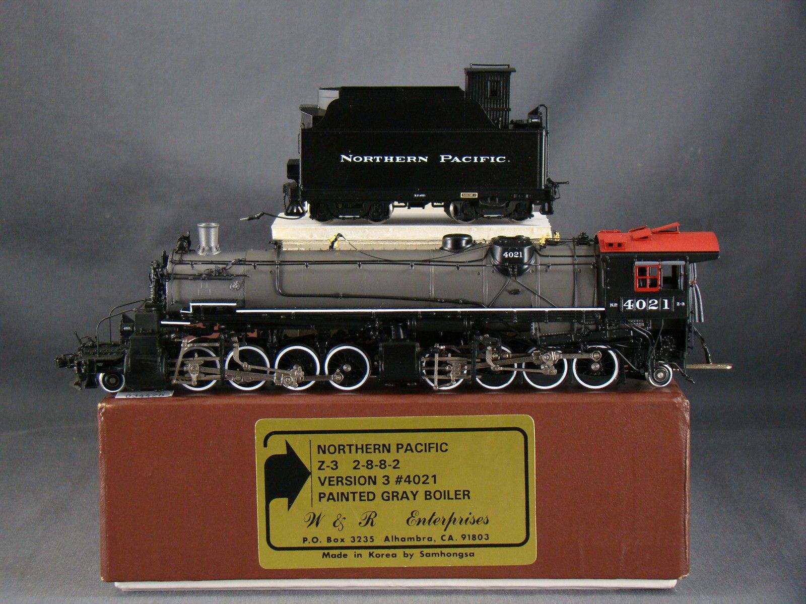 HO W&R Northern Pacific Z-3, 2-8-8-2 #4021