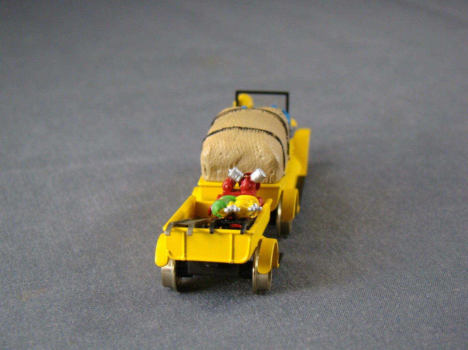 HO BLW Rail Inspection Car with Trailer