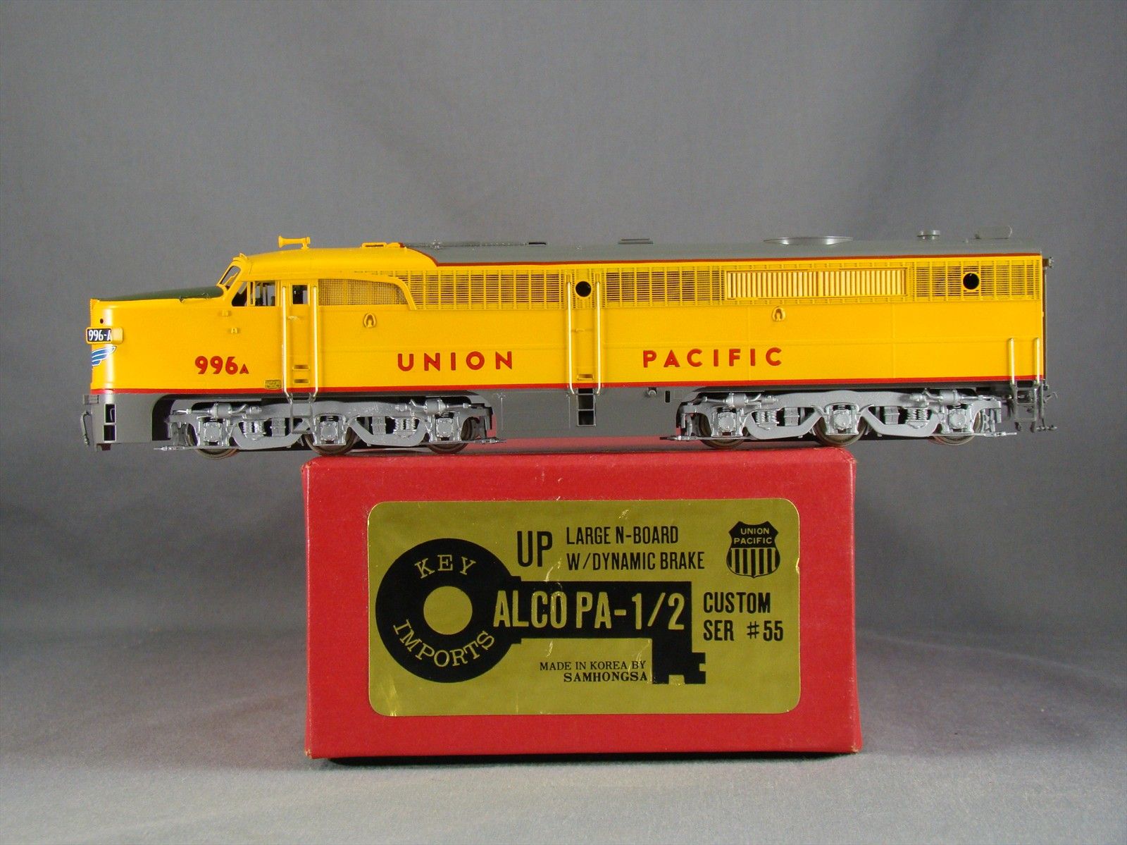 HO Key Imports CS#55 UP Union Pacific ALCO PA-1/2 Diesel #996